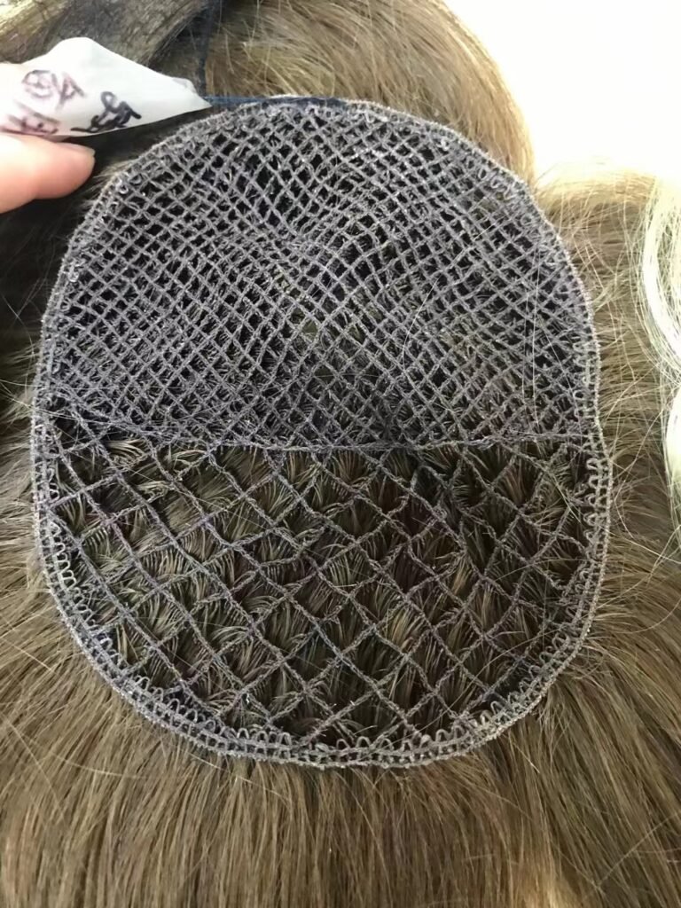 Fishnet Integration Hair System;European Remy Hair Blond Hair Topper ...