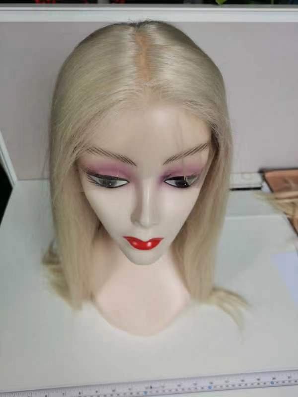 Wholesale Medical Wigs in Stock Silk Top Wigs Frontal Lace Silicone ...