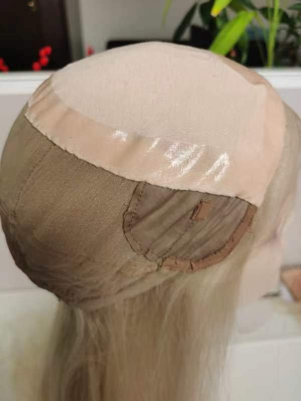 Wholesale Medical Wigs in Stock Silk Top Wigs Frontal Lace Silicone ...