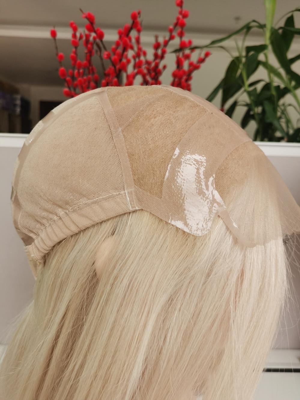 Silk Top Full Lace Wig with Grade Silicone Base and 100% Virgin Hair ...